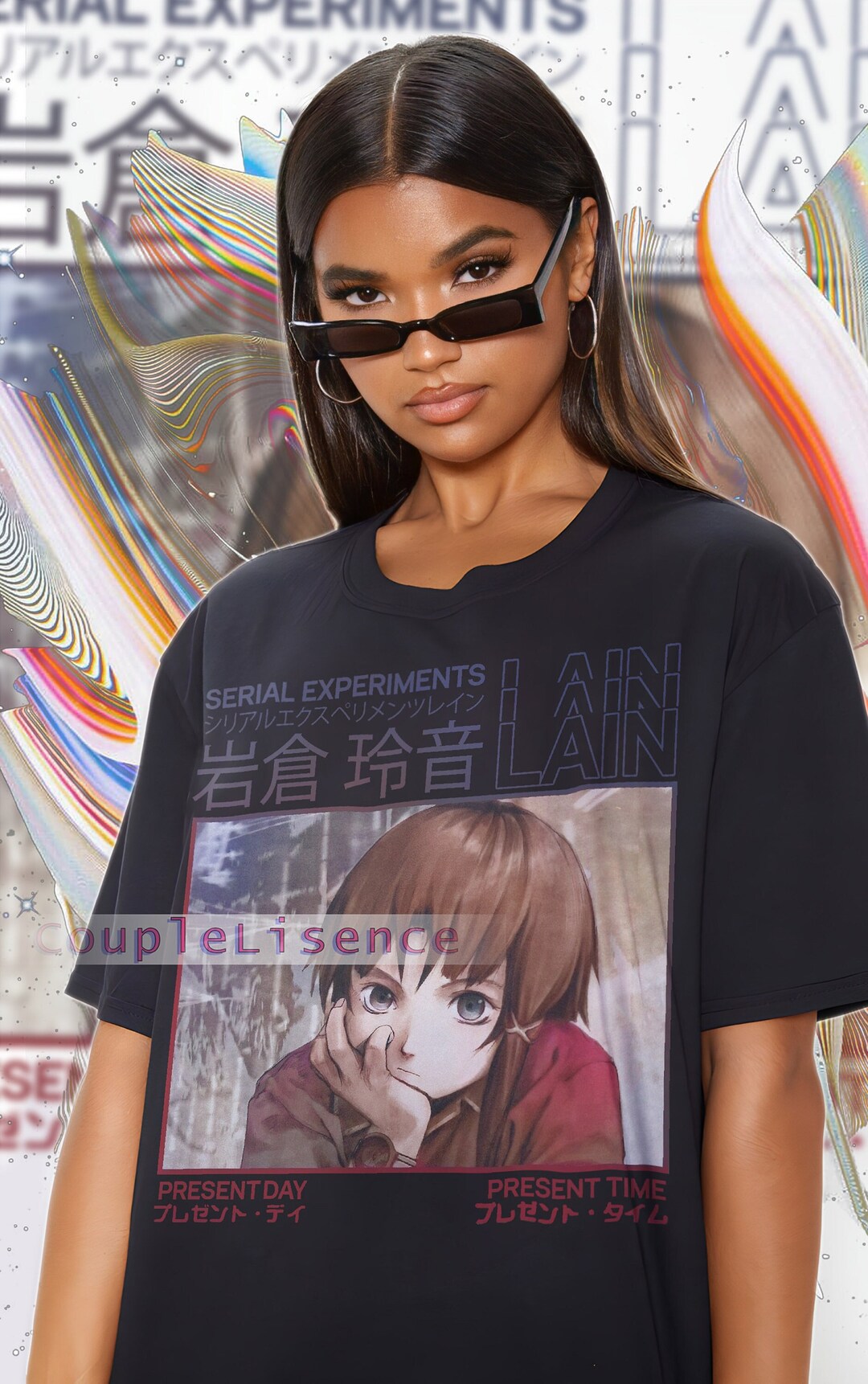 SERIAL EXPERIMENT LAIN Series Movie Classic Lain Iwakura Anime Lain ...
