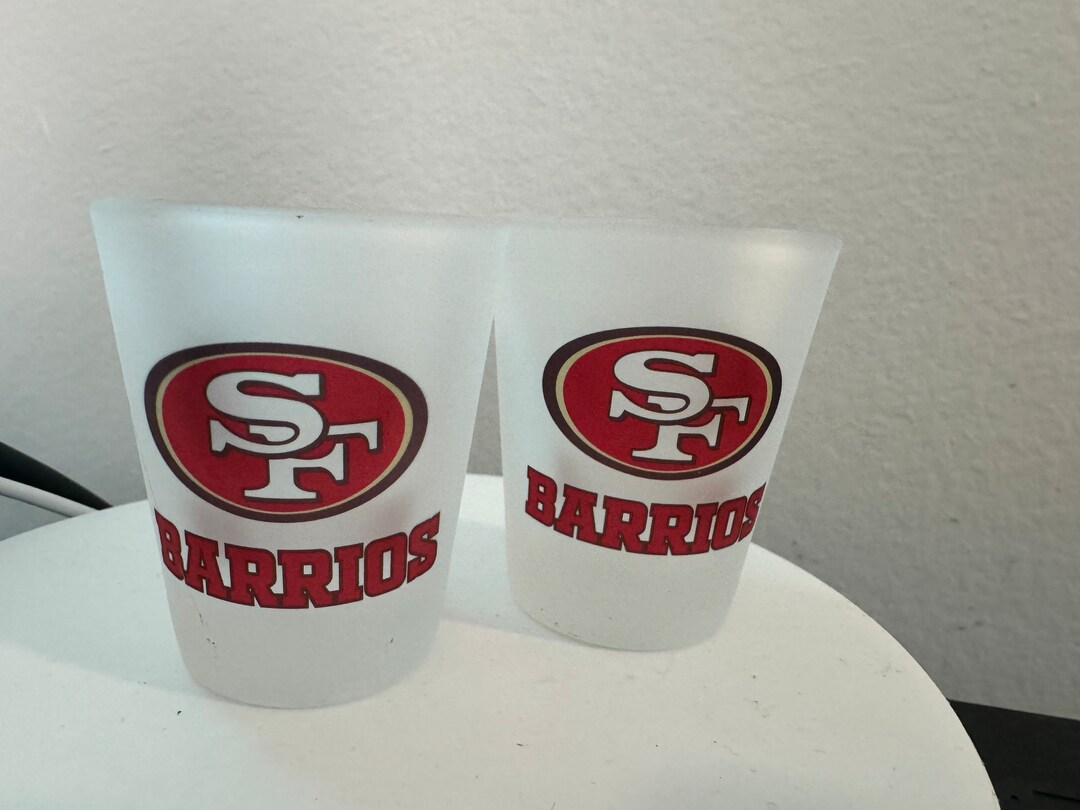 49ers Custom Shot Glass Set - Etsy