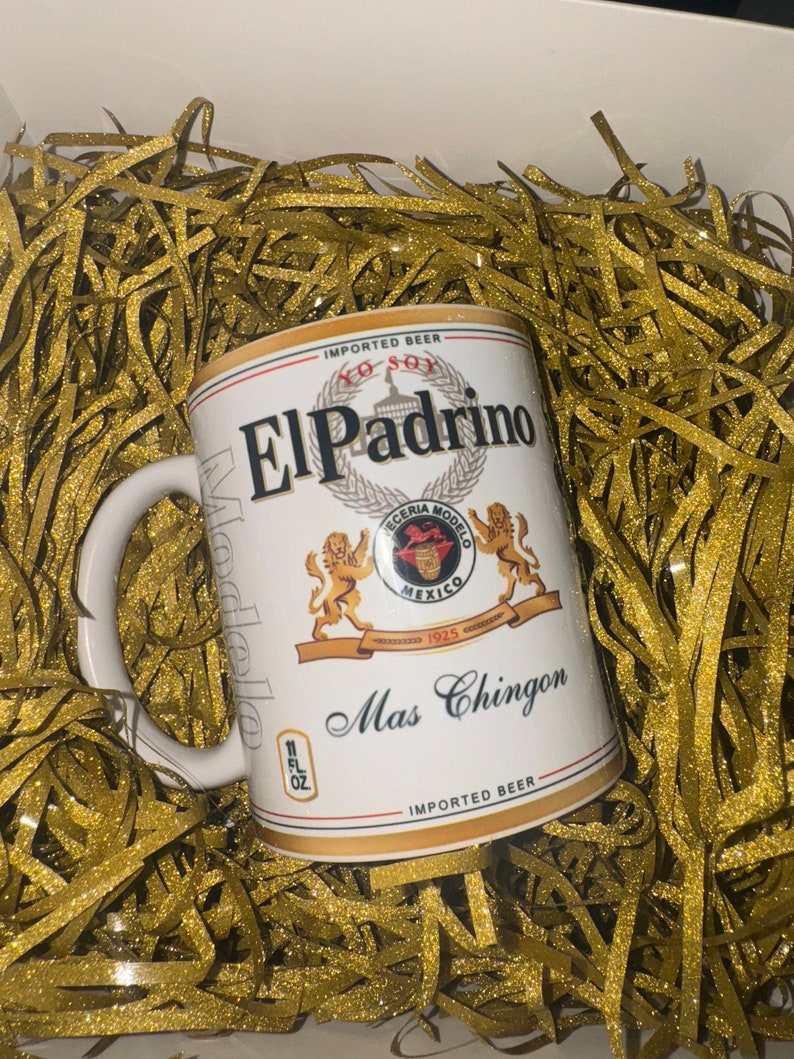 Padrino Modelo Mug Proposal Box - Etsy