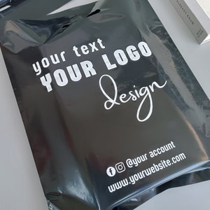50-1000pcs Personalized Shopping Bags,add Your Own Logo Merchandise Bag ...