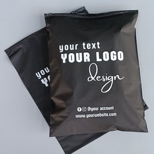 50-1000pcs Personalized Zip Lock Bags,add Your Own Text Clothing Bags ...