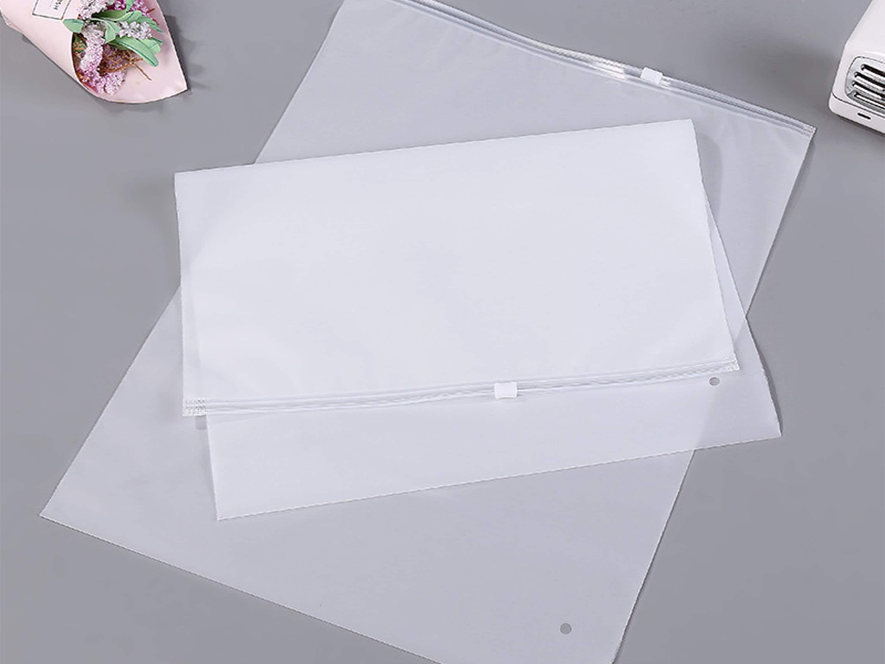 50 1000pcs Custom Frosted Zipper Bagsfrosted Zipper Bags With Etsy