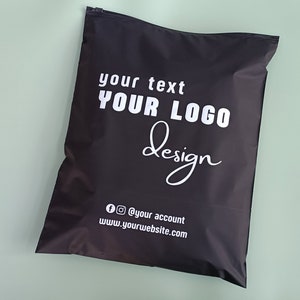 50-1000pcs Personalized Zip Lock Bags,add Your Own Text Clothing Bags ...