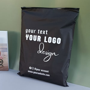 50-1000pcs Personalized Zip Lock Bags,add Your Own Text Clothing Bags ...