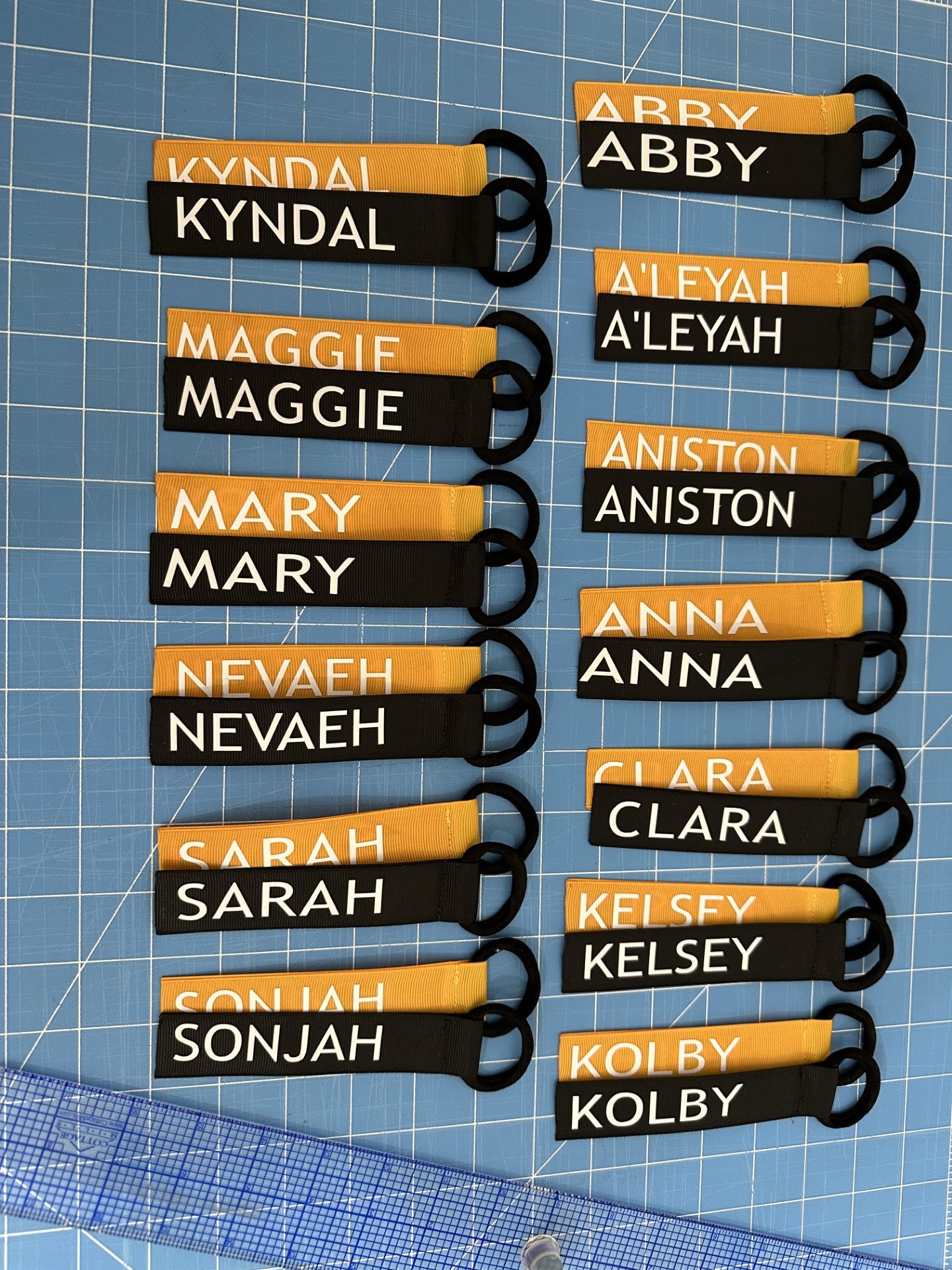 Cheer Pom Name Tags Personalized - Etsy