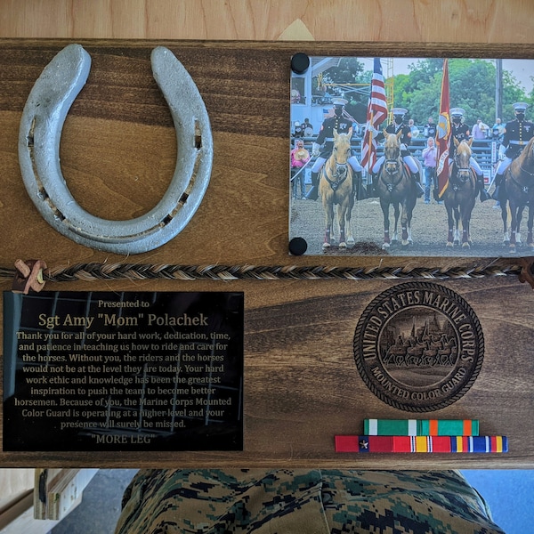 Military Going Away Plaque - Etsy