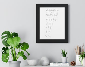 ASL, American Sign Language, Alphabet Poster, Educational Posters, ABC ...