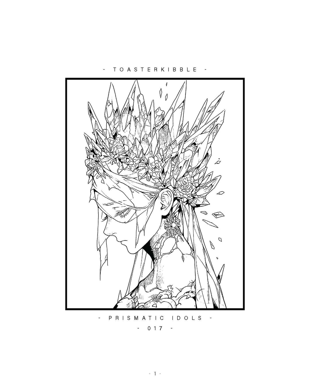 Prismatic Idols Coloring Pack 11 Printable Pages PDF JPEG Instant ...