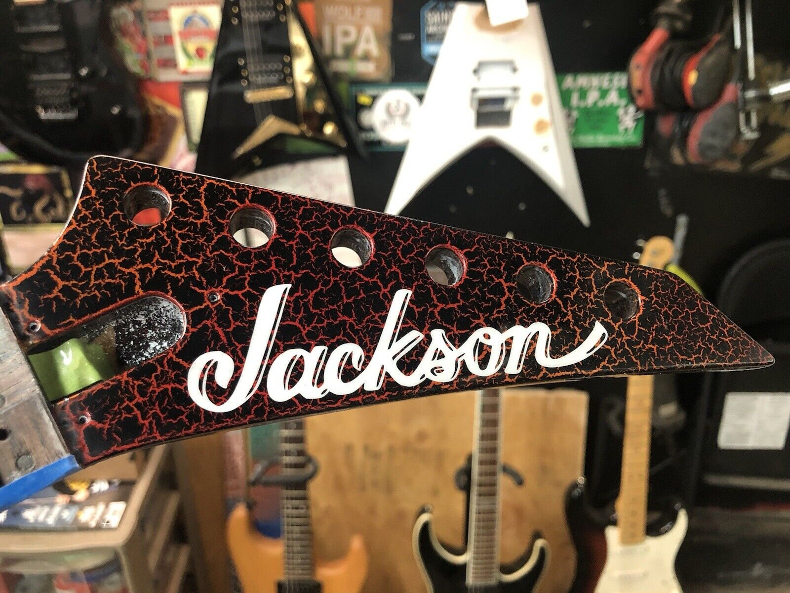 Jackson Headstock Logo Standard Premium Vinyl Guitar - Etsy