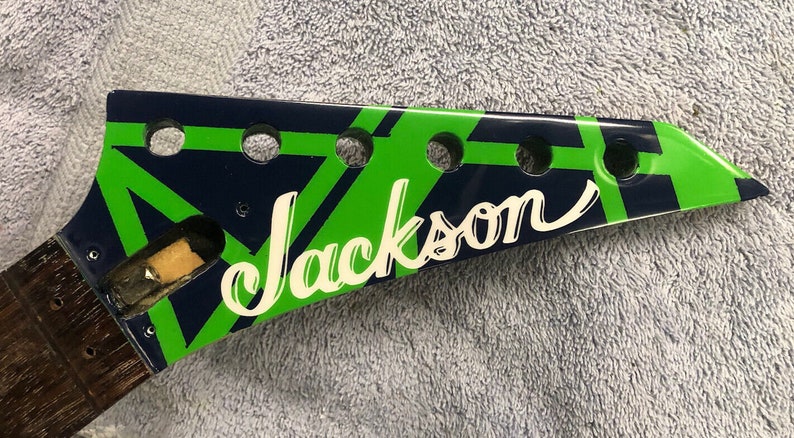 Jackson Headstock Logo Standard Premium Vinyl Guitar - Etsy