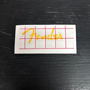 Fender Headstock Logo - Premium Vinyl Guitar Project Replacement Black ...