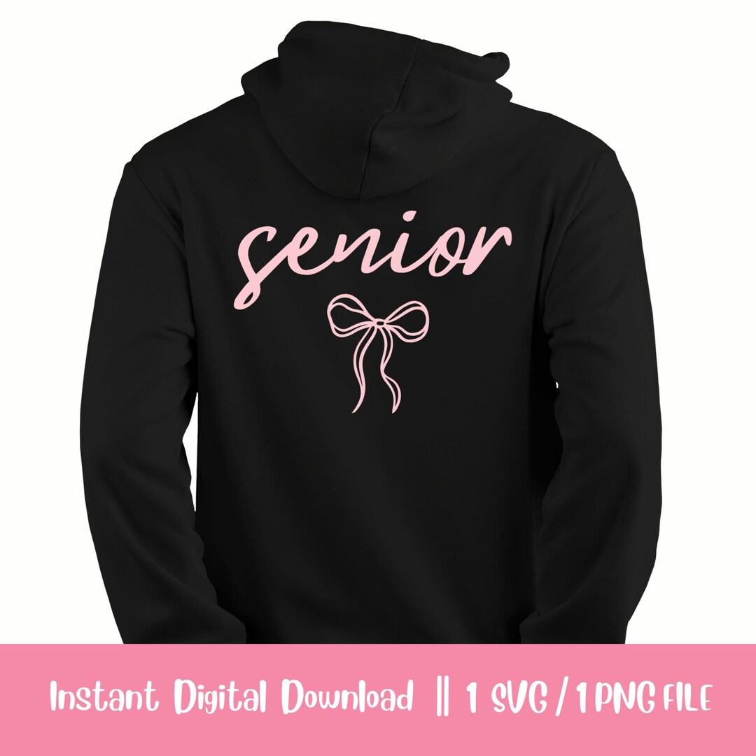 Coquette Senior Graduation PNG & SVG, Silhouette Cut File, Coquette ...