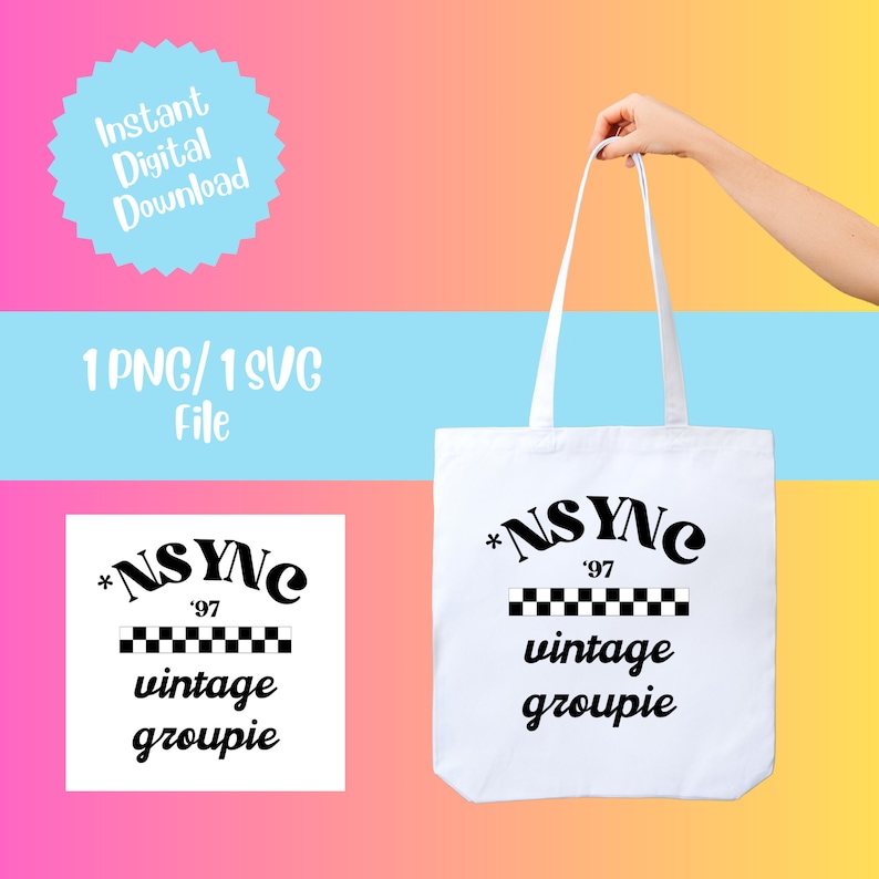 NSYNC SVG & PNG, Nsync Reunion, 90s Svg Png, Nsync Era, Nsync Cricut ...