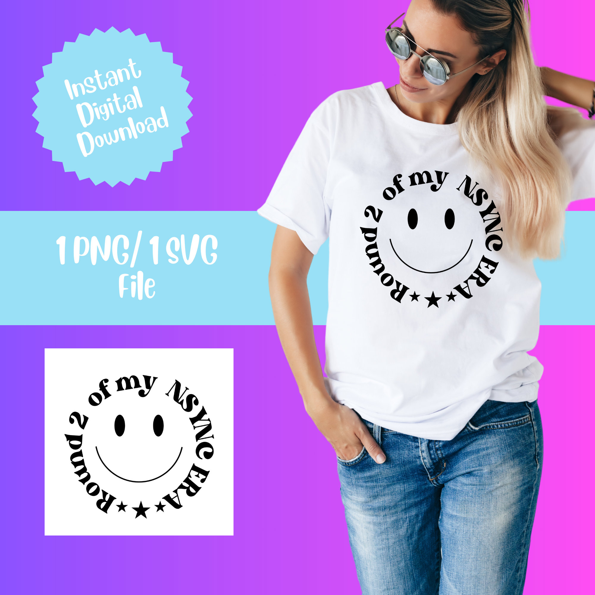 NSYNC SVG & PNG, Nsync Reunion, 90s Svg Png, Nsync Era, Nsync Cricut ...