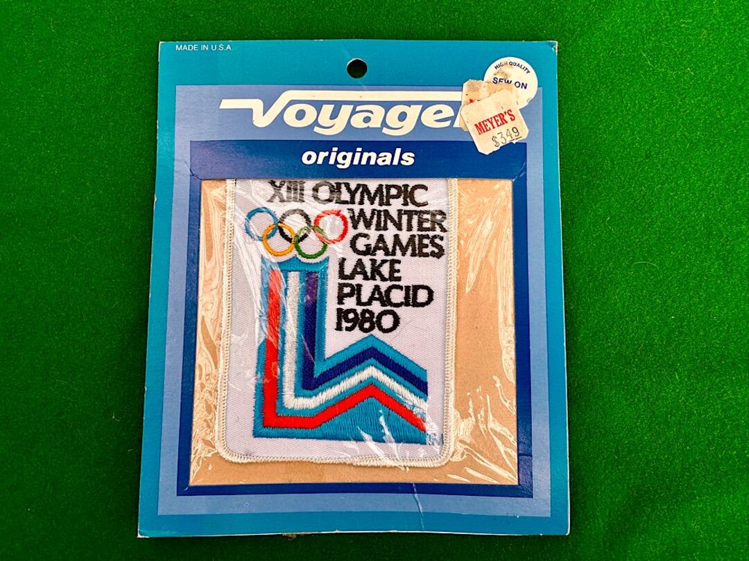 Vintage XIII Olympic Winter Games Patch Lake Placid 1980 Patch NOS MOC ...
