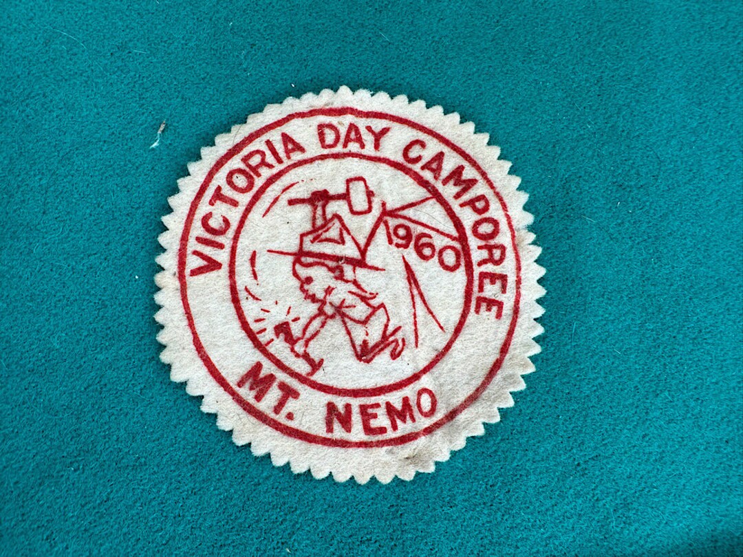 1960 Mt. Nemo Victoria Day Camporee Felt Patch - Etsy