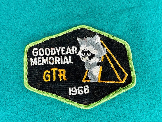 1968 Goodyear Memorial Scout GTR Patch - Gem