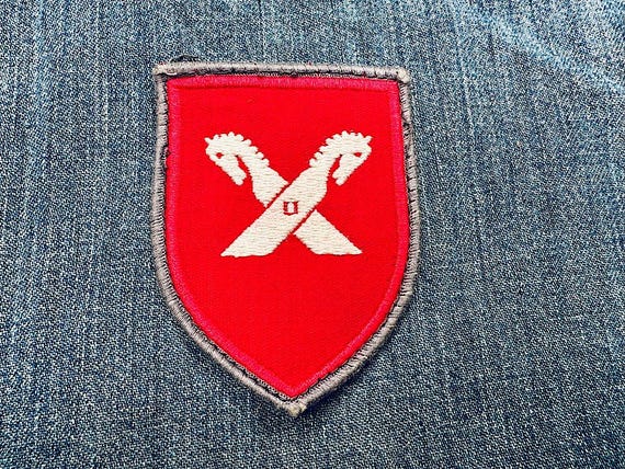 Vintage Bundeswehr 3rd Panzer Division Patch - Gem