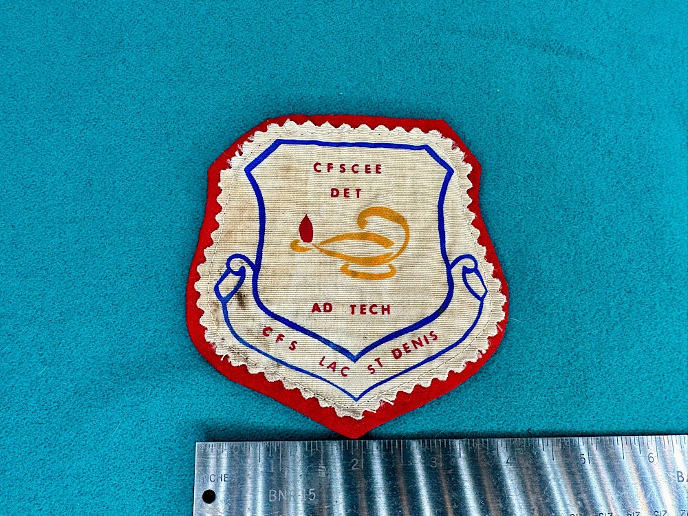 CFSCEE Det Ad Tech CFS Lac Denis Defunct Canadian Forces Base Patch - Etsy