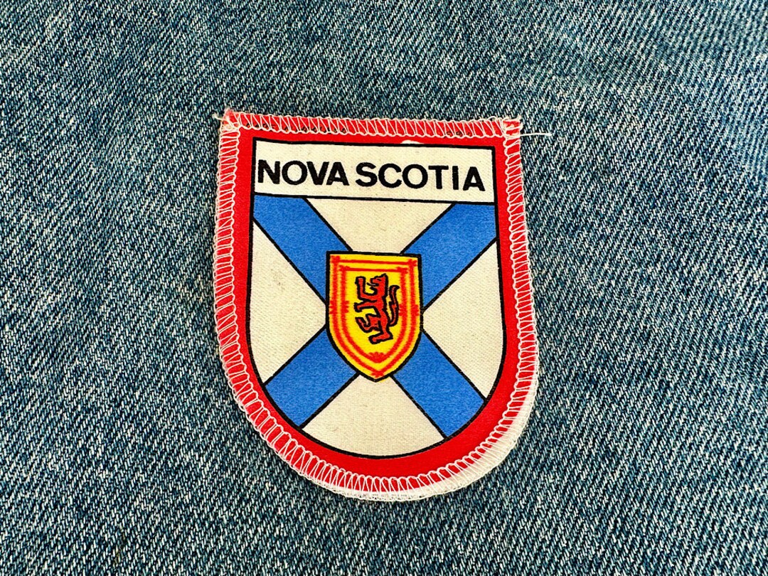 Vintage Nova Scotia Canada Coat of Arms Crest Patch Badge - Etsy Canada