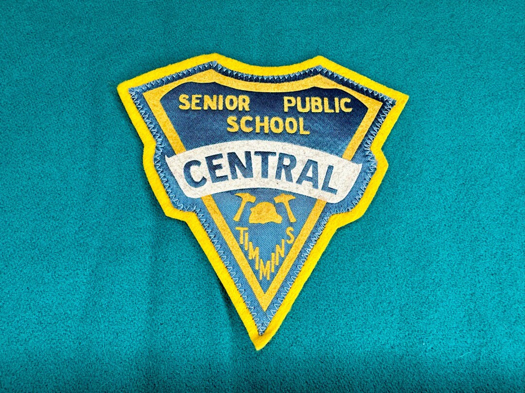 Vintage Timmins Central Senior Public Schools Patch - Etsy