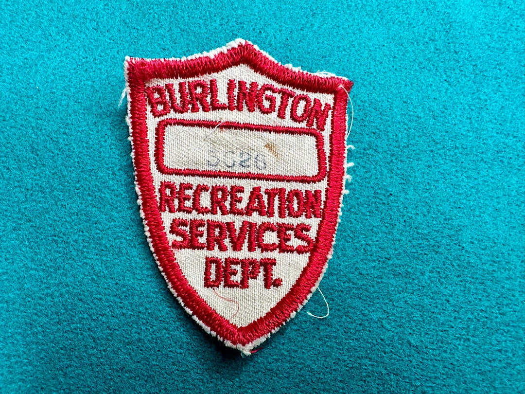 Vintage Burlington Recreation Services Dept. Patch (burlington, Ontario ...