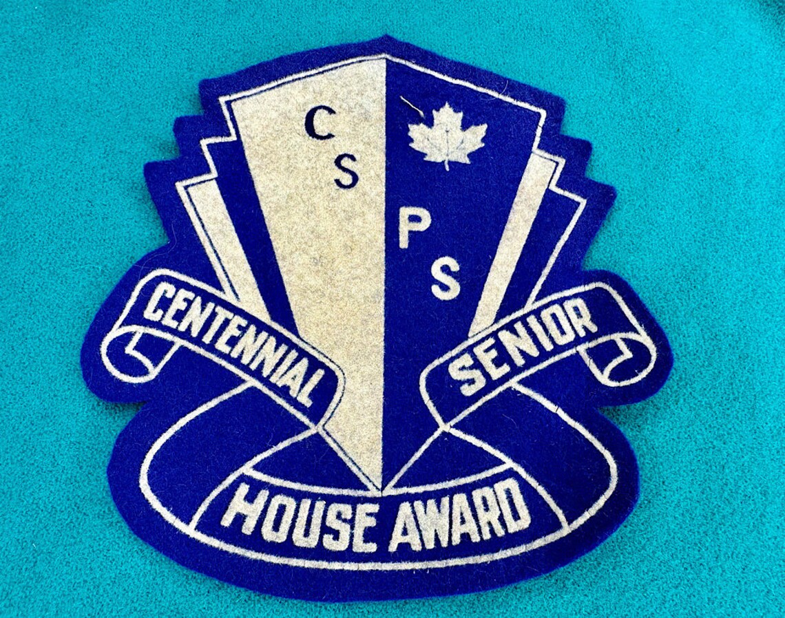Vintage Brampton Centennial Senior Public School House Award Patch - Etsy