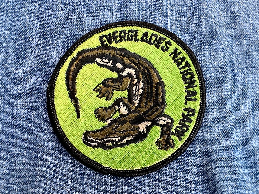 Vintage Everglades National Park Alligator Patch - Etsy