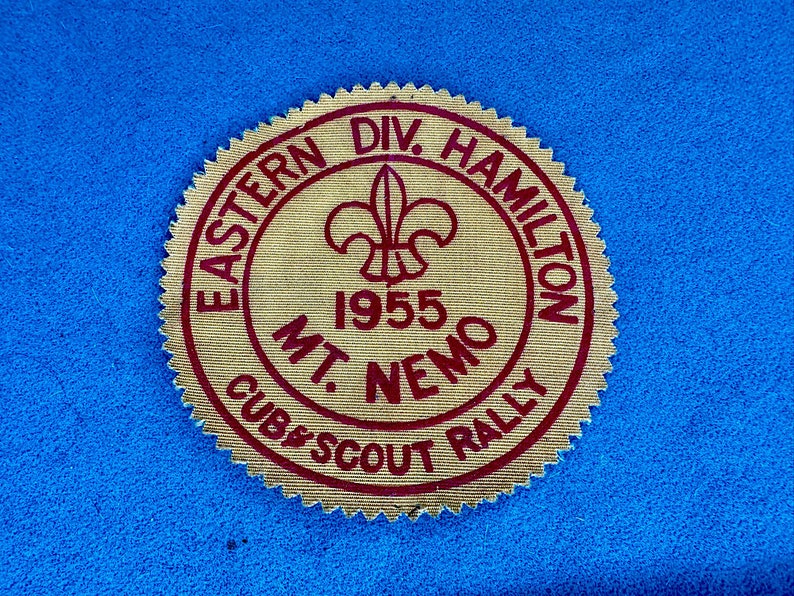 1955 Mt. Nemo Cub Scout Rally Eastern Division Felt Patch - Etsy