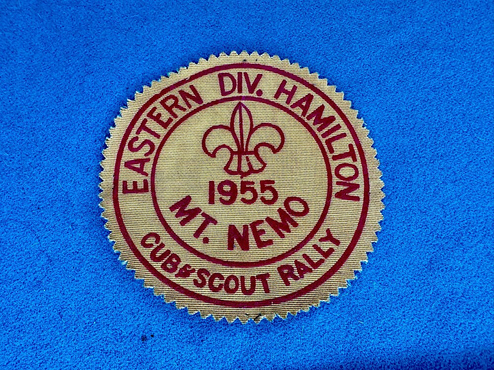 1955 Mt. Nemo Cub + Scout Rally Eastern Division Felt Patch - Etsy