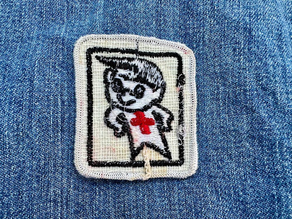 Vintage Red Cross Water Safety Award Badge Crest Patch - Etsy