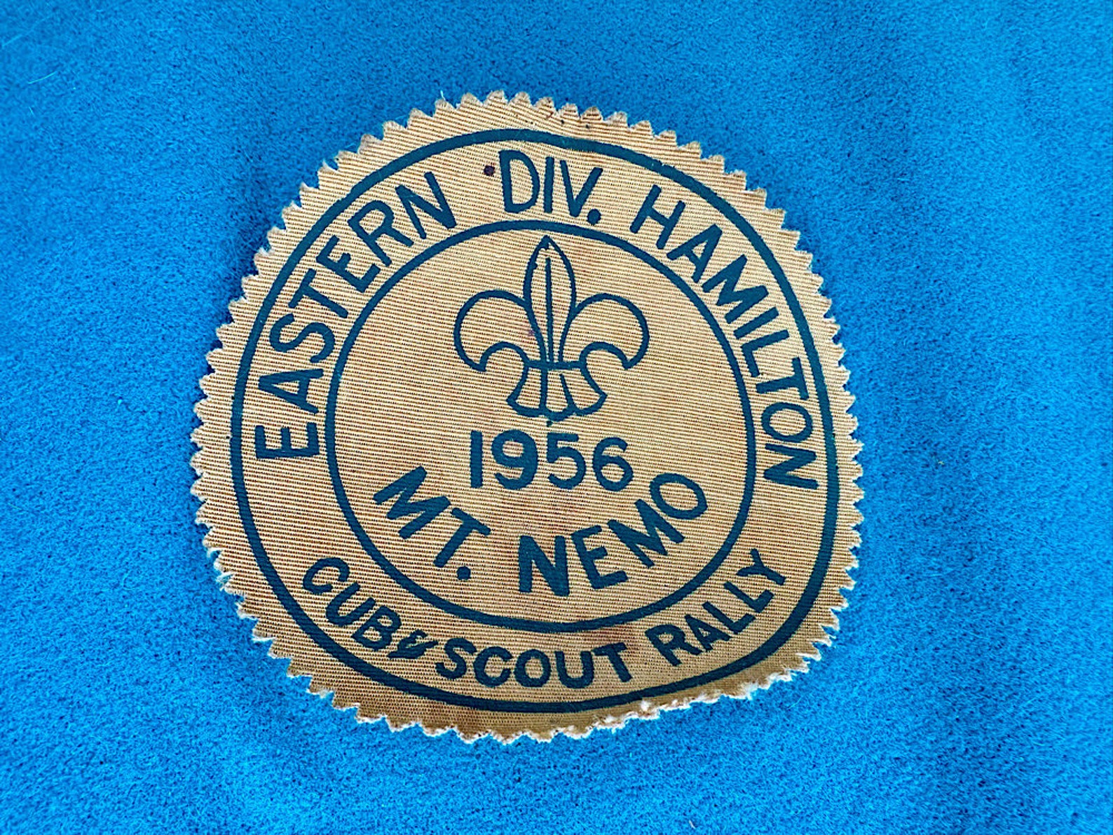 1956 Mt. Nemo Cub Scout Rally Eastern Div. Hamilton Cloth Patch - Etsy