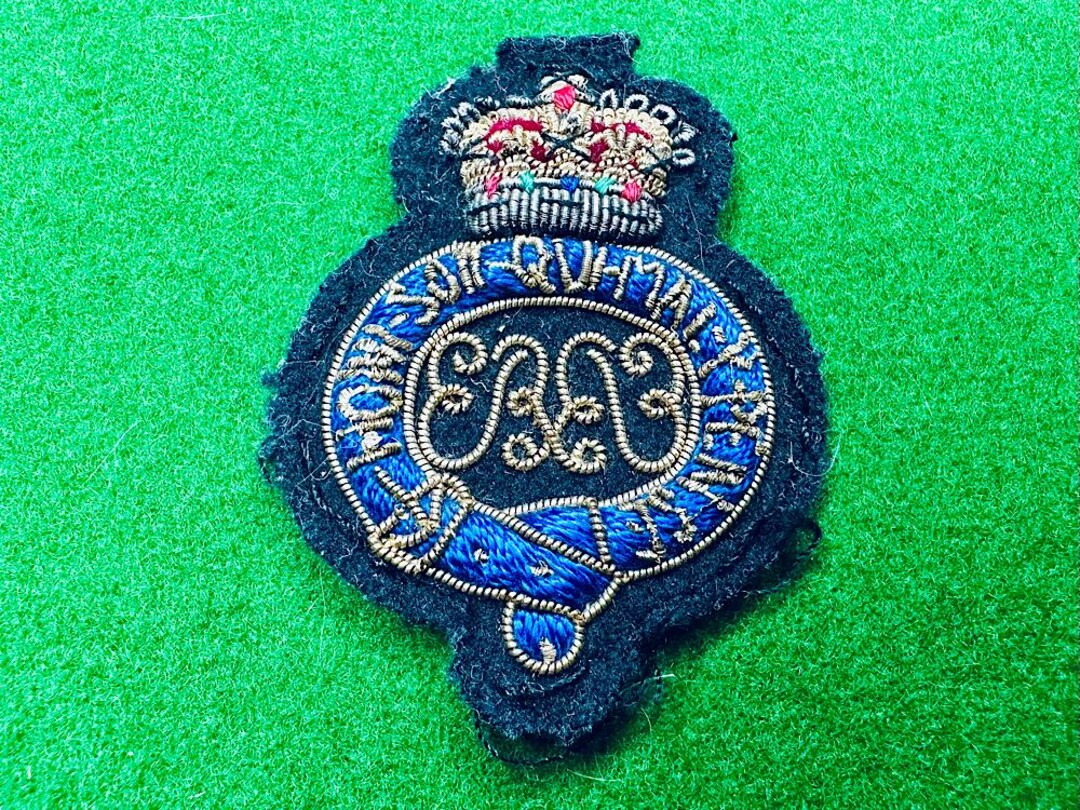 Vintage British Grenadier Guard Bullion Thread Patch - Etsy