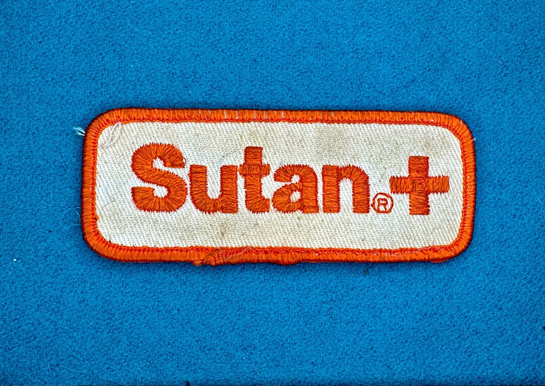 Vintage Sutan + Advertising Patch - Etsy