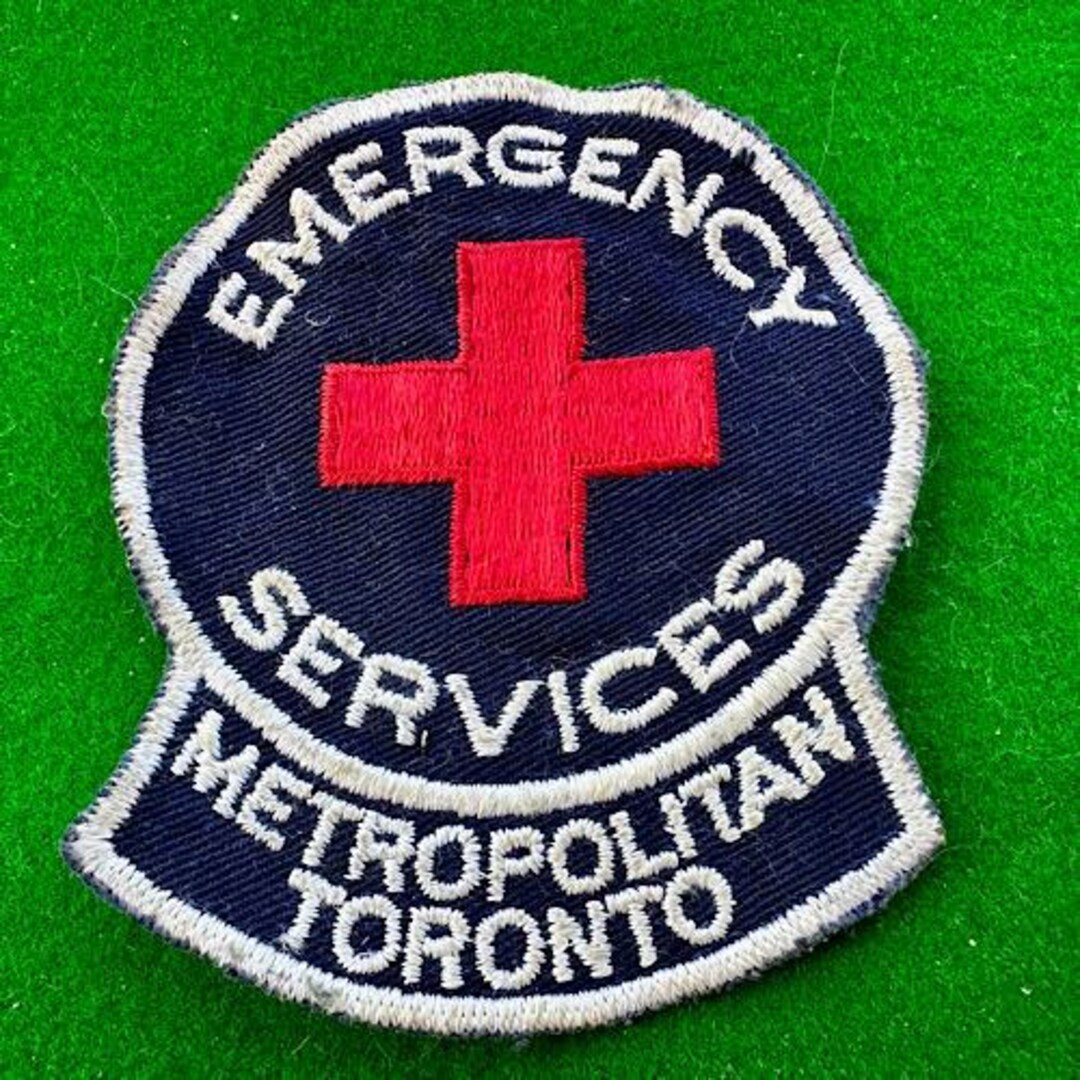 Vintage Metropolitan Toronto Emergency Services Patch - Etsy
