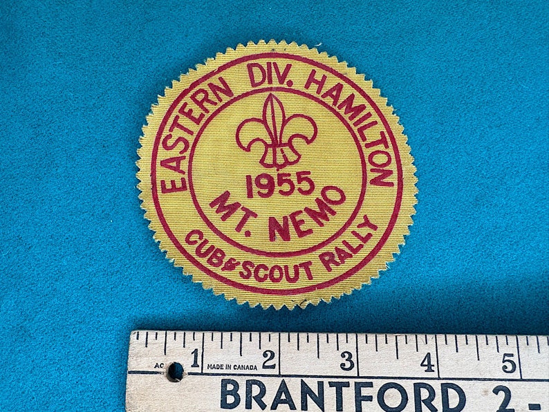 1955 Mt. Nemo Cub + Scout Rally Eastern Division Felt Patch - Etsy