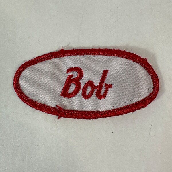 Bob Name Tag - Etsy