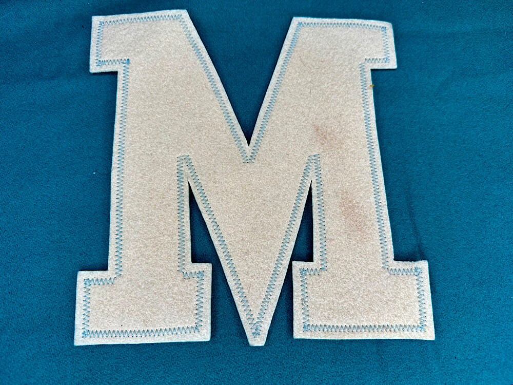 Vintage Letter 'M' Cheerleaders Cardigan Sweater School Patch - Etsy