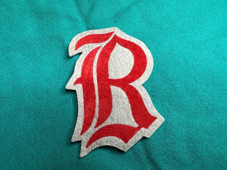 Vintage School Letterman Patch r - Etsy