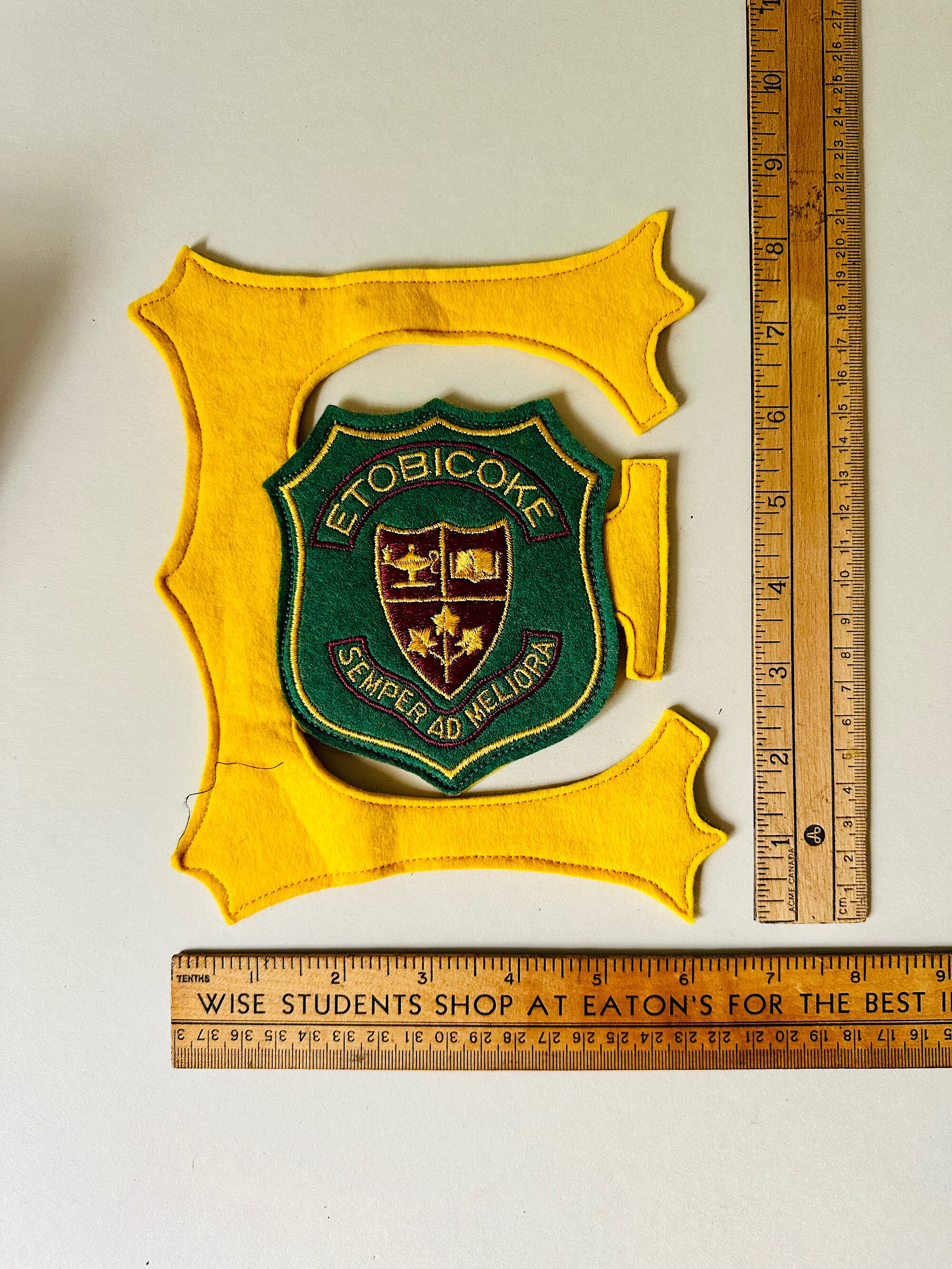 Vintage Etobicoke Collegiate Institute School Crest Patch - Etsy