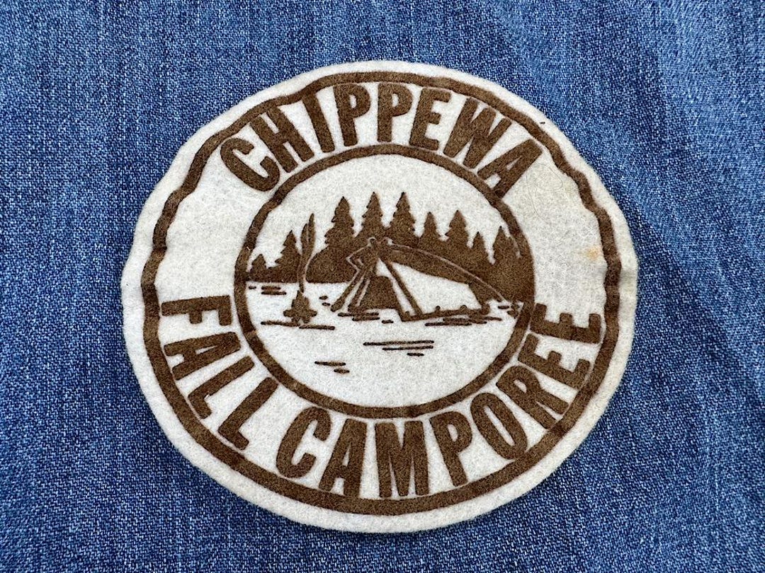Vintage BSA Boy Scouts of America Jamboree Patch Chippewa Fall Camporee ...