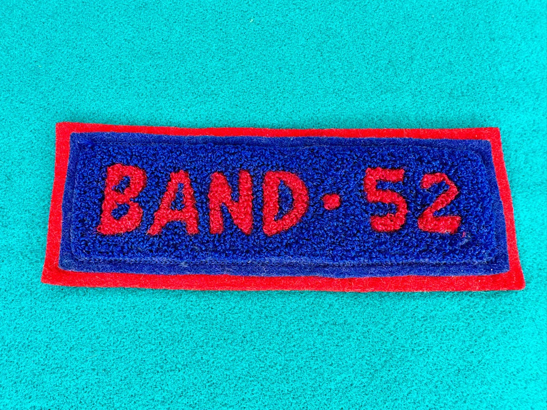 Vintage BAND 1952 Thick Wool Jacket Patch - Etsy