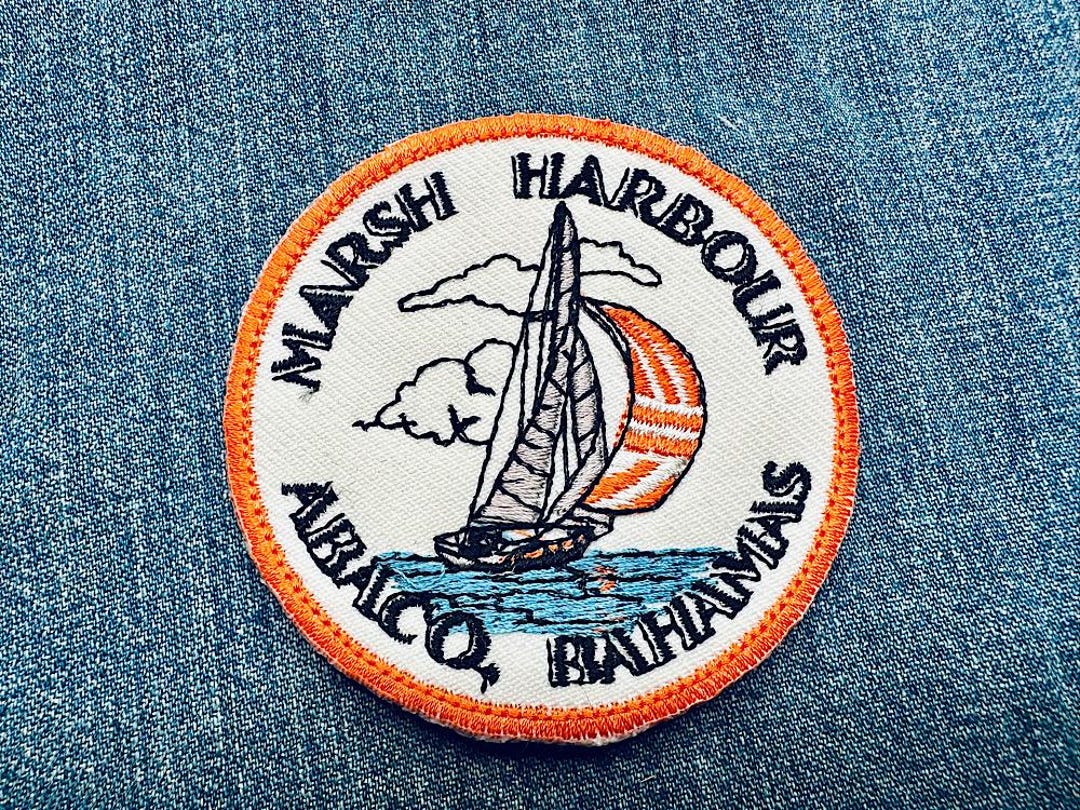 Vintage Man-o-war Abaco, Bahamas Lighthouse Souvenir Patch - Etsy