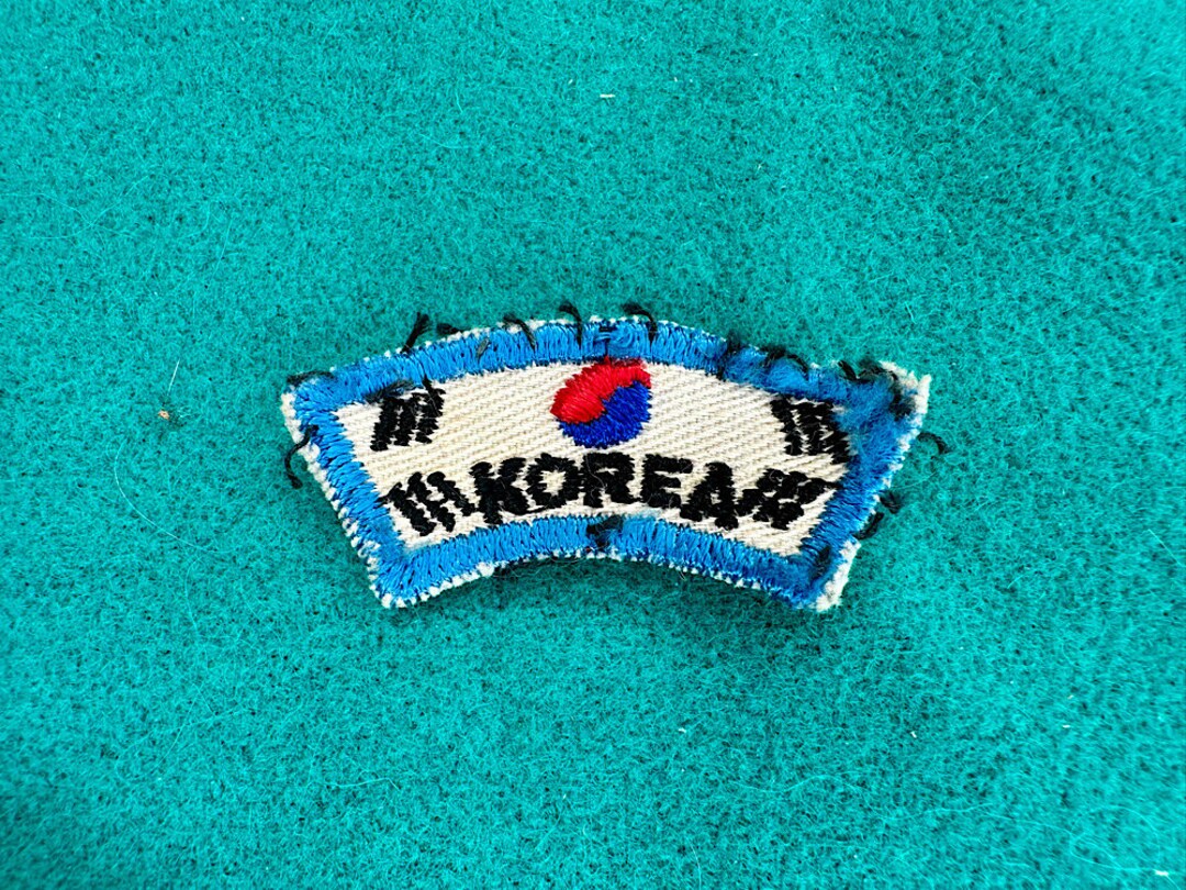 Vintage KOREA Patch - Etsy