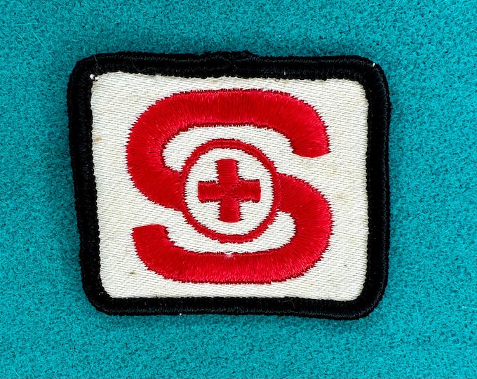Vintage Red Cross Swimming Patch - Etsy