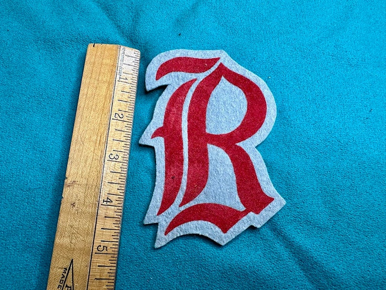 Vintage School Letterman Patch r - Etsy