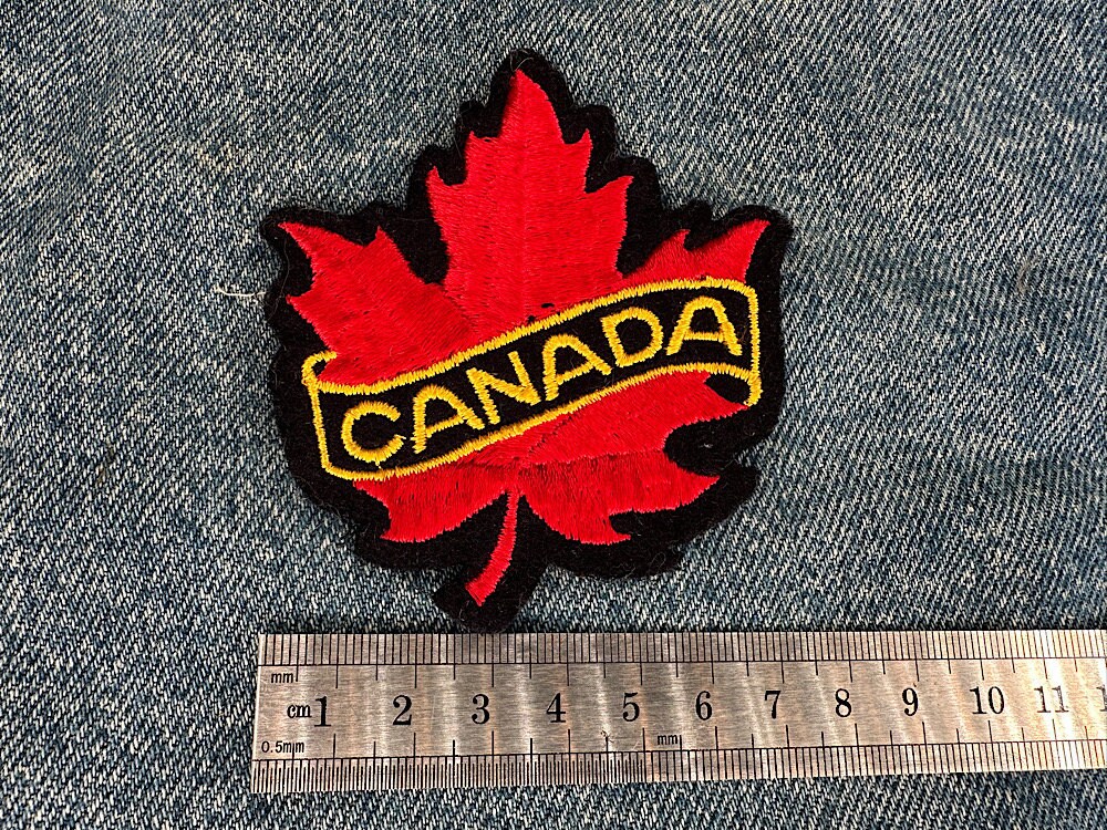 Vintage Souvenir CANADA Maple Leaf Patch Badge Crest - Etsy