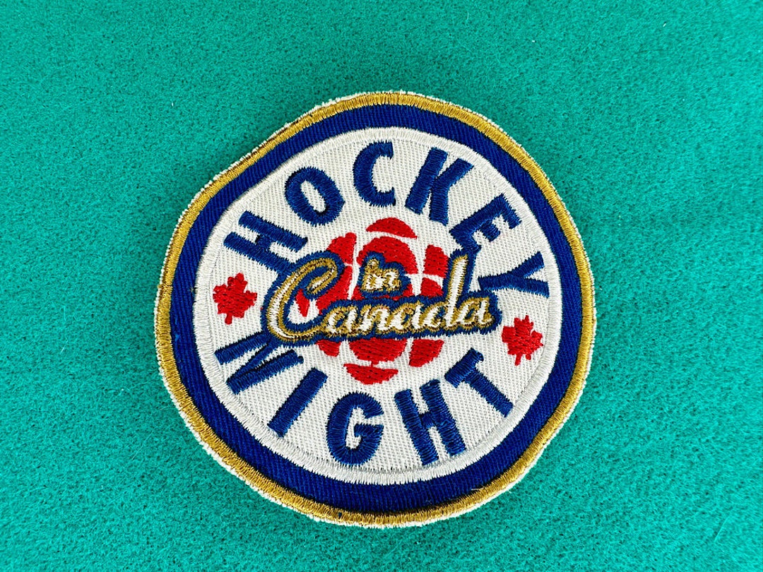 Vintage CBC Hockey Night in Canada Patch - Etsy