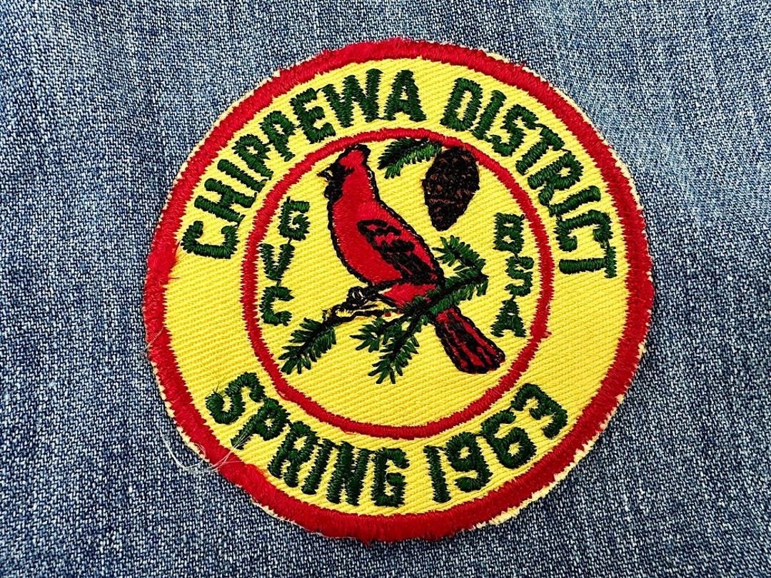 Vintage Spring 1963 Chippewa District Scout Jamboree Patch - Etsy