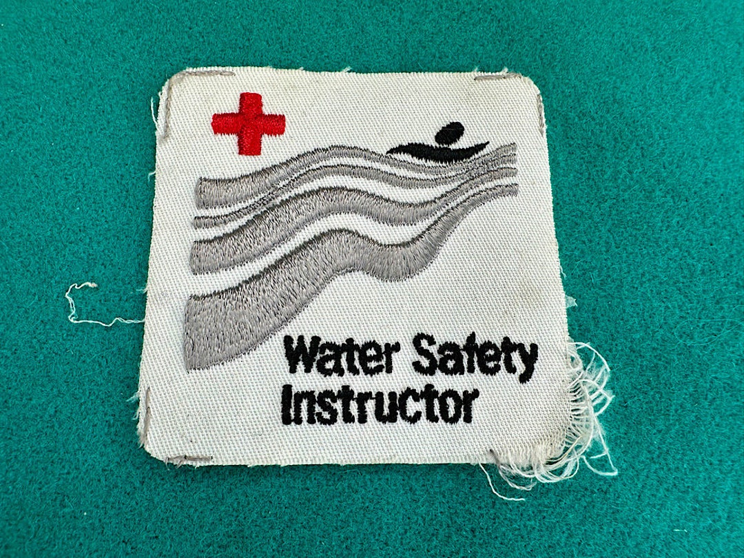 Vintage Water Safety Instructor Patch - Etsy